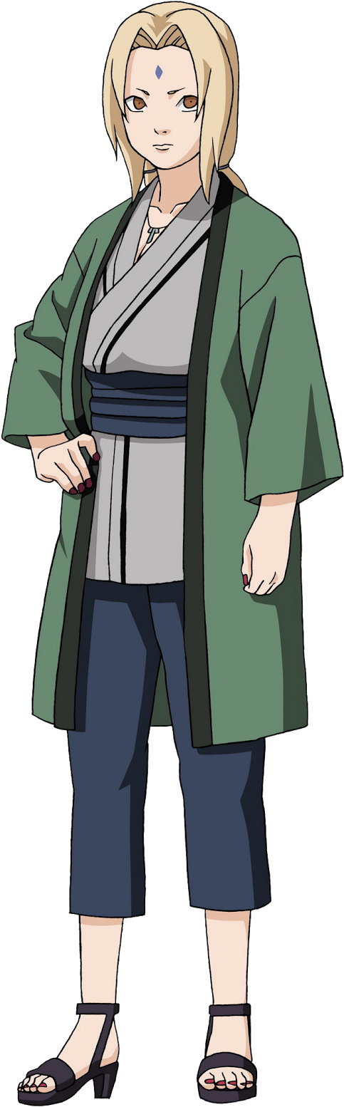 Download Naruto 5th Hokage Download - Tsunade Shippuden PNG Image with ...