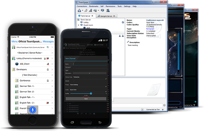 Teamspeak 3 Offers The Ideal Tool For Online Gaming, - Teamspeak - Free ...
