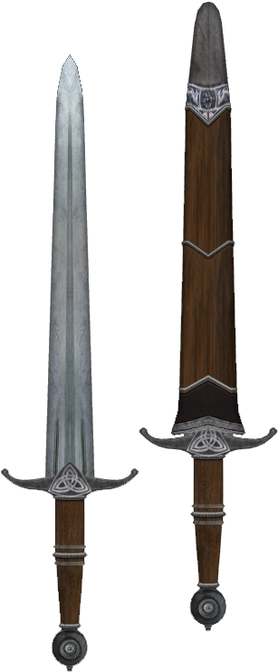 Download A Steel Short Sword From Popular Game Elder Scrolls - Oblivion ...