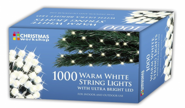 Download 1000 Led Chaser Lights-warm White - Christmas Workshop 1000 ...