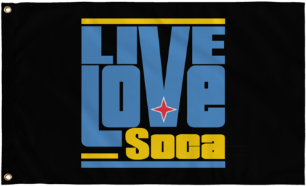 Download Live Love Soca Clothing & Accessories - St Vincent Flag PNG ...