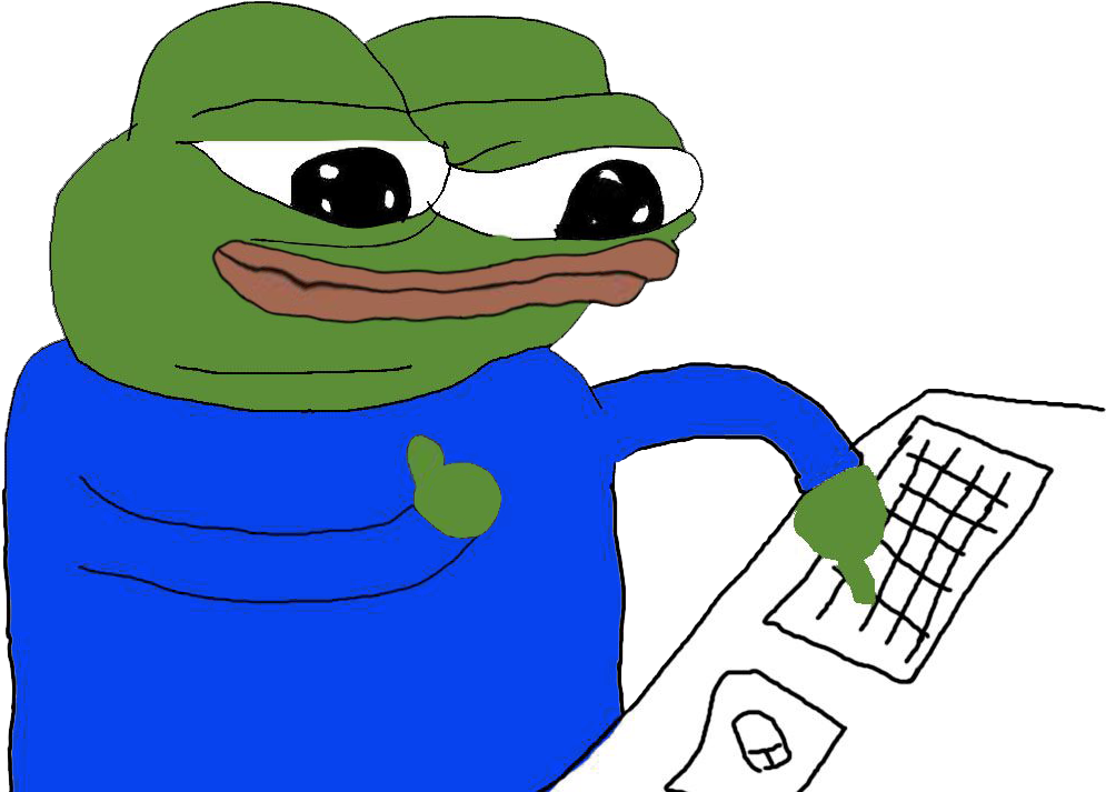 Download Post - Apu Pepe Thumbs Up PNG Image with No Background ...