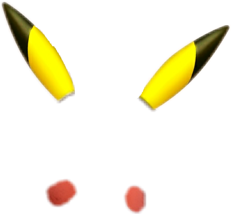 Pokemon Pikachu Efeitos Snapchat - Snapchat Pikachu Filter Png - Free ...