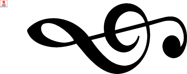 Download Png Library Download B Clipart Music Note - Large Music Notes ...