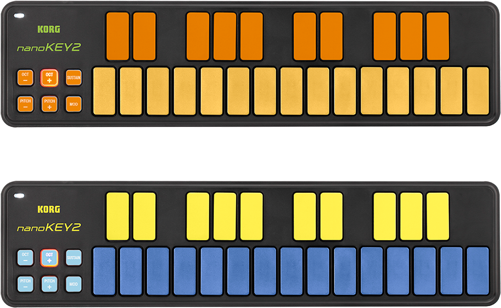 Download The Blue And Yellow Model Is Perfect For Use With “korg - Korg ...