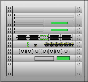 Rack Diagrams And More - 19-inch Rack - Free Transparent PNG Download ...