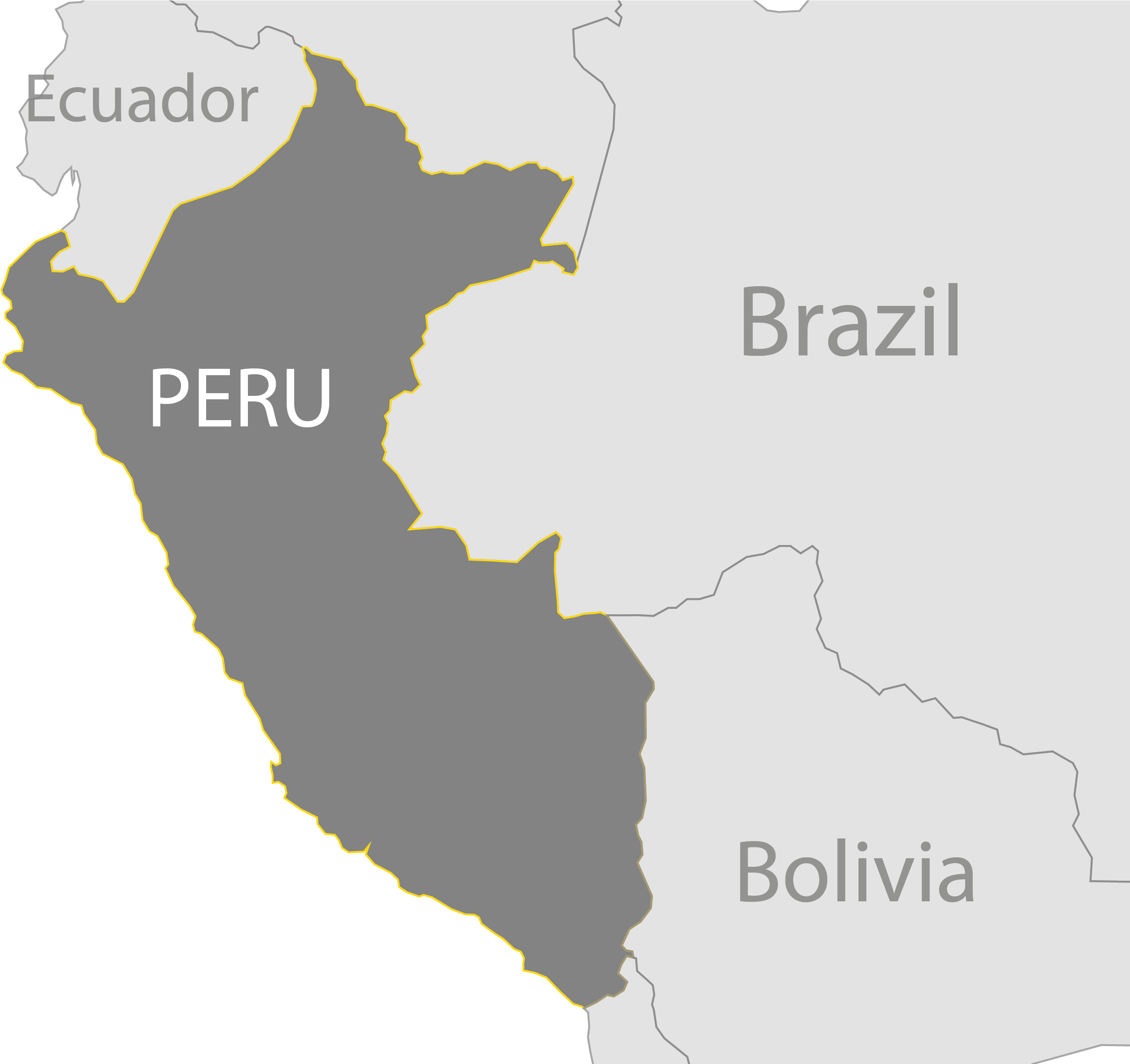 Download Overview - Peru Map Vector PNG Image with No Background ...