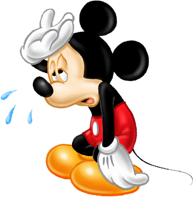 Mickey Is All Worn Out, I'm Sure He'll Be Okay By Then - Mickey Mouse ...