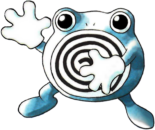 #061 Poliwhirl - Poliwhirl Gen 1 Sprite - Free Transparent PNG Download ...