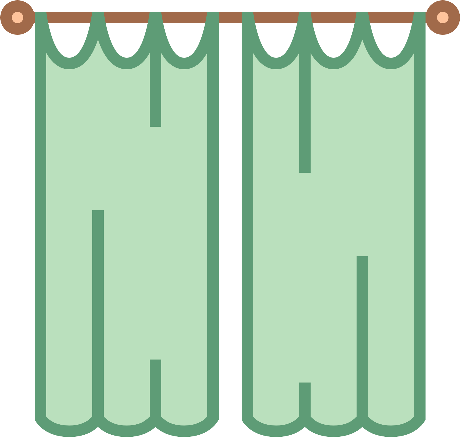 Curtain Clipart Icon - Curtain Icon - Free Transparent PNG Download ...
