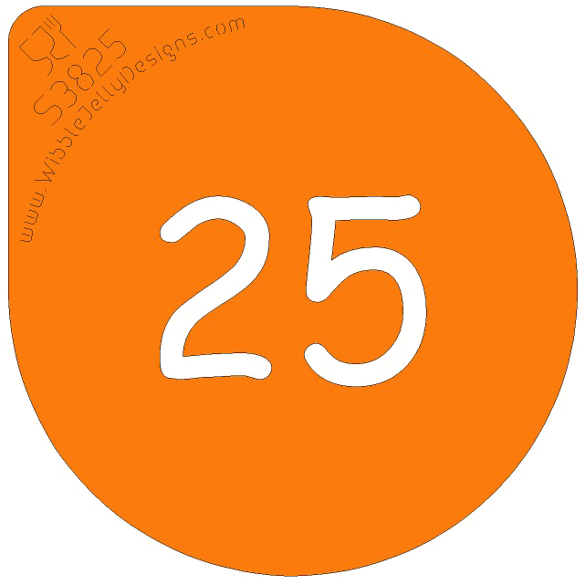 25 Number Download Transparent Png Image - Circle - Free Transparent ...