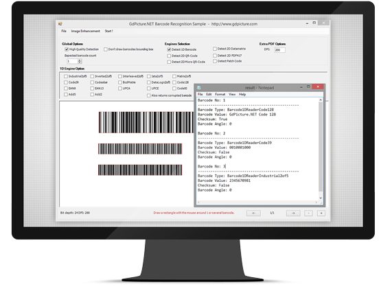 Gdpicture 1d Barcode Reader And Generator Plugin Is - .net Image ...