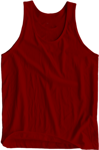 Basic Maroon Tank Top - Top - Free Transparent PNG Download - PNGkey