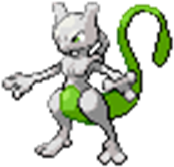 Shiny Mewtwo Pokemon - Aura Mewtwo Project Pokemon - Free Transparent ...