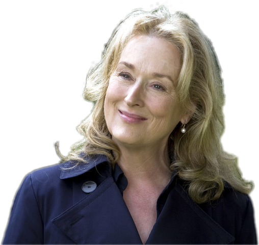 Download Meryl Streep Png PNG Image with No Background - PNGkey.com