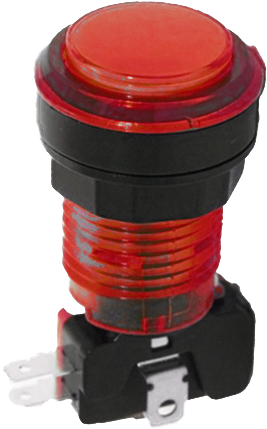 Led Crystal Convex Push-button - Push-button - Free Transparent PNG ...