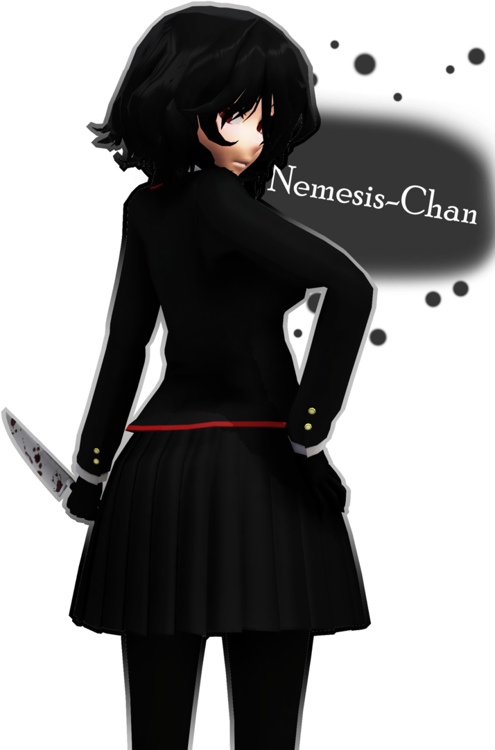 Download [yansim X Mmd] Nemesis-chan By 10jmixp Yendere - Mmd Nemesis ...