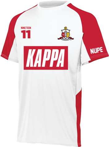 Kappa Alpha Psi Home Soccer Jersey - Kappa Alpha Psi - Free Transparent ...