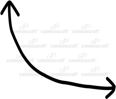 Arrow Line Double Curve - Free Transparent PNG Download - PNGkey