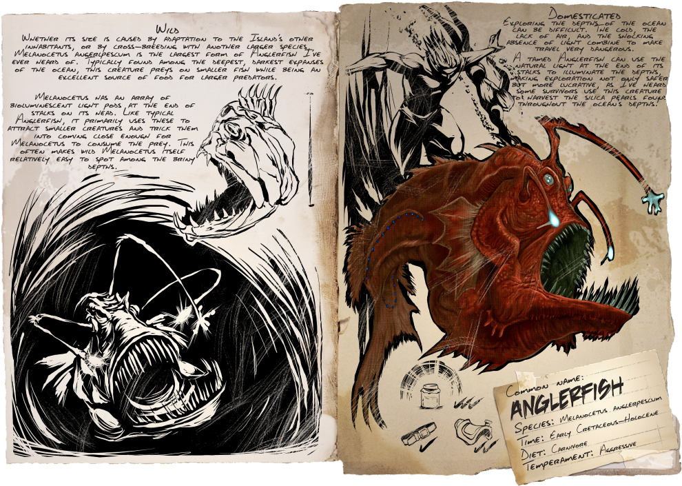 Prehistoric Angler Fish - Free Transparent PNG Download - PNGkey