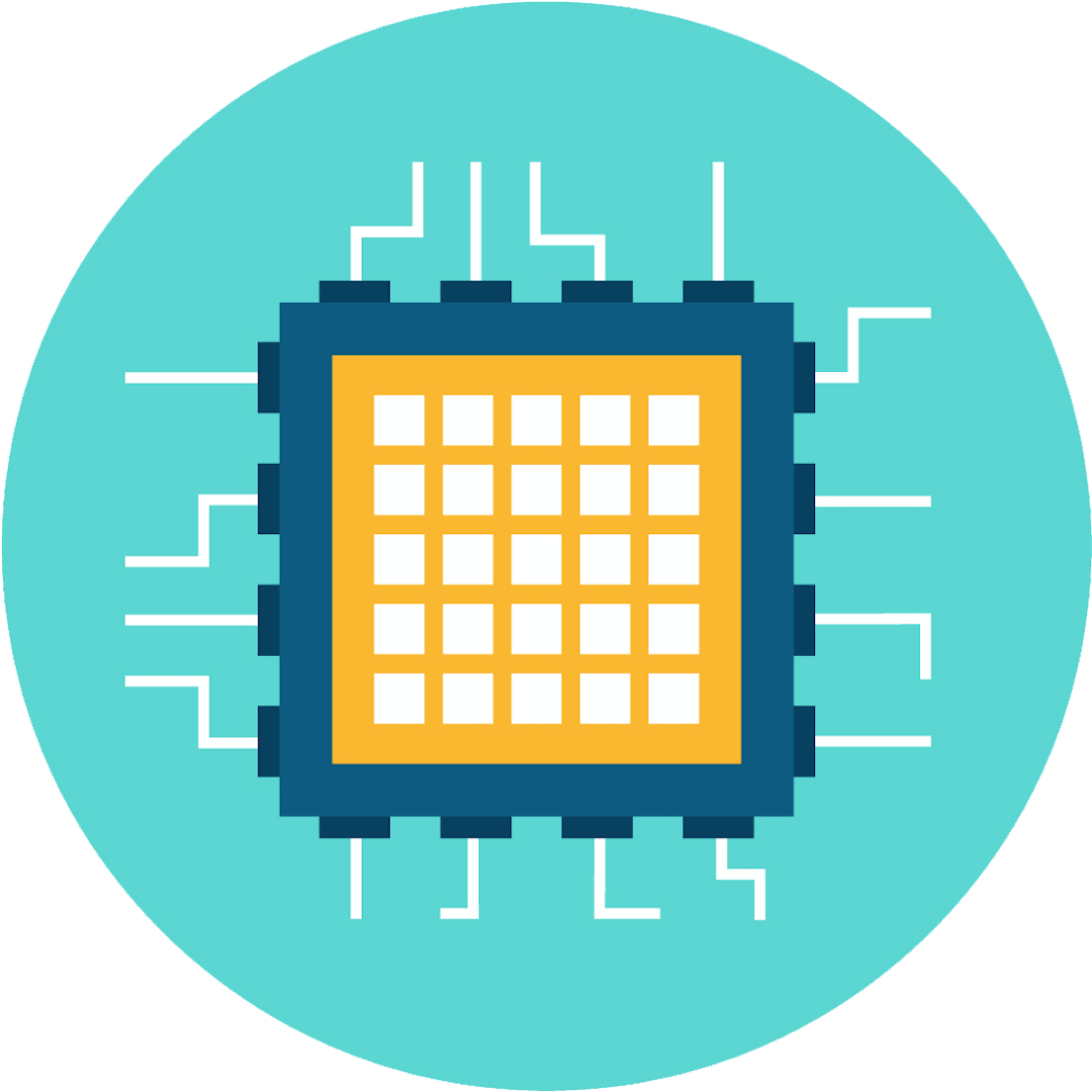 Download Cpu - Circle PNG Image with No Background - PNGkey.com