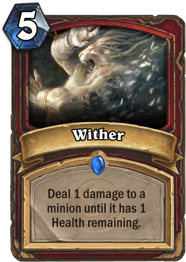 Download Wither - Magic The Gathering Path To Exile - Conflux PNG Image ...