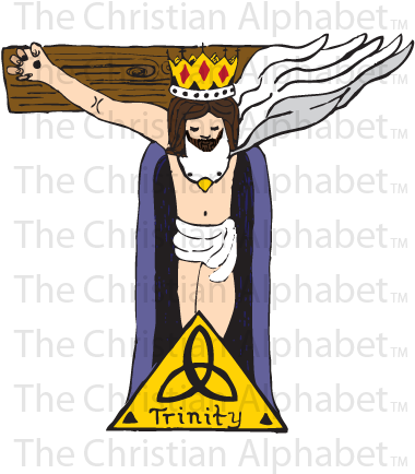 Download T Stands For Trinity Matthew Therefore Go - Art PNG Image with ...