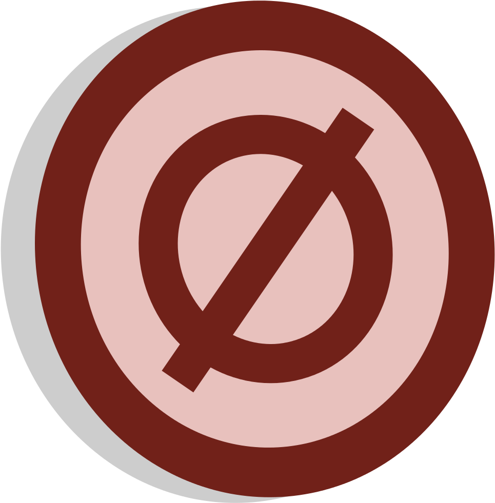 Download Symbol No Support Vote - Circle PNG Image with No Background ...