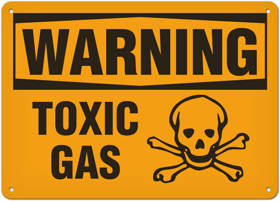 Download Safety Warning Sign, Warning Toxic Gas, Signs By Incom ...