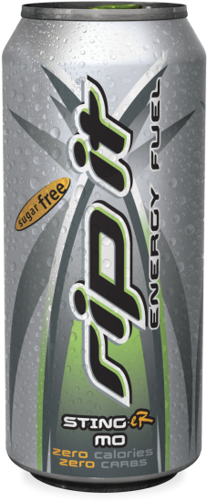 Download Rip It Sting-er Sugar Free - Rip It Energy Citrus X 16oz PNG ...