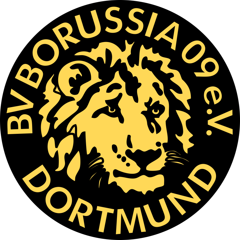Borussia Dortmund - Ger - - Borussia Dortmund Old Logo - Free ...
