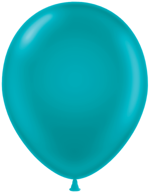 Pearl Teal Balloons 11 Pearl Teal Latex Balloons Small - Teal Color ...