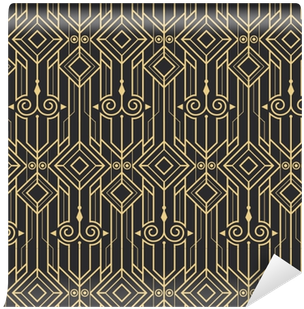 Abstract Art Deco Modern Seamless Pattern Wallpaper - Abstract Art ...