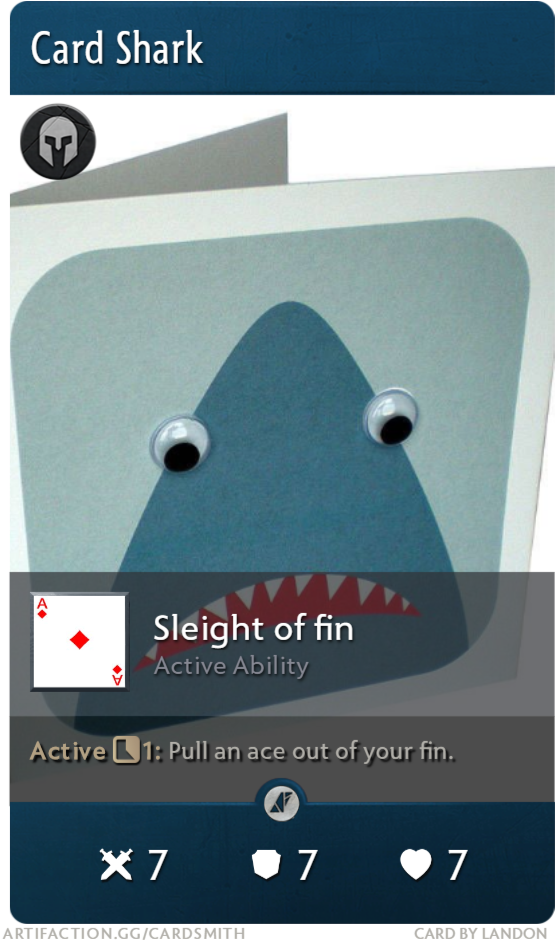 Download Https - //i - Imgur - Com/sie9i6k - Wobbly Eyed Shark Card PNG ...