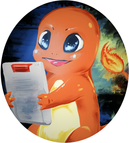 Download Charmander Playing A Gameboy - Cartoon PNG Image with No ...