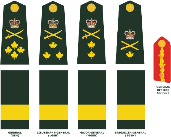 Download Lieutenant Colonel Rank Transparent - Canadian Army General ...