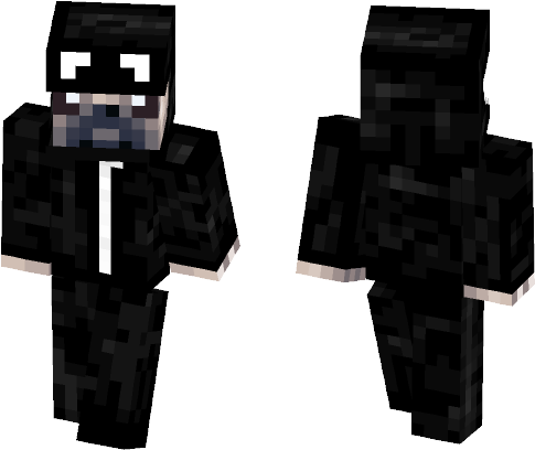Download Black Pug - Lil Uzi Vert Minecraft Skin PNG Image with No ...