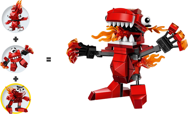 004 - Lego Mixels Vulk 41501 - Free Transparent PNG Download - PNGkey