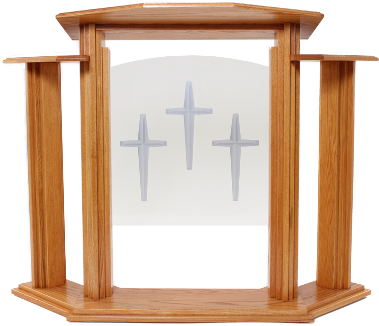 Church Pulpit Set - Church Pulpit - Free Transparent PNG Download - PNGkey