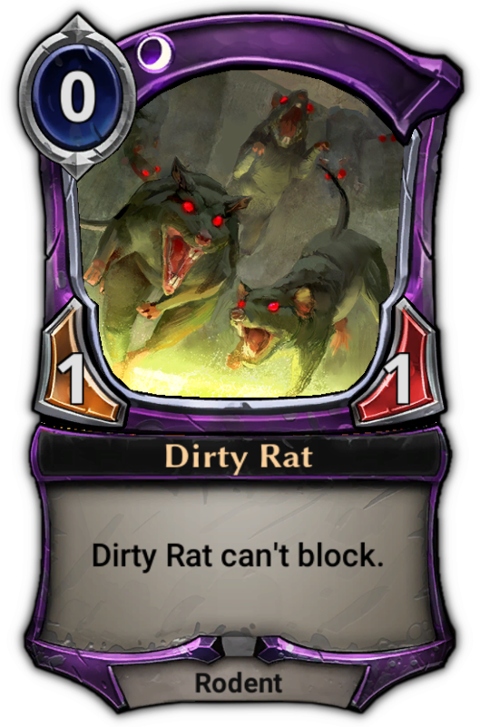 Download Dirty Rat - Eternal Card Game Tinker PNG Image with No Background - PNGkey.com