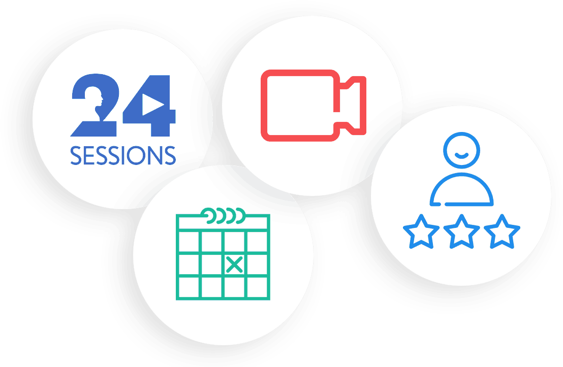 Download 24sessions Features - 24sessions.com B.v. PNG Image with No ...