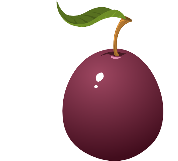 Download Small - Plum Svg PNG Image with No Background - PNGkey.com