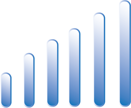 Download More Signal Bars Guarantee Good Cell Reception - Electric Blue ...