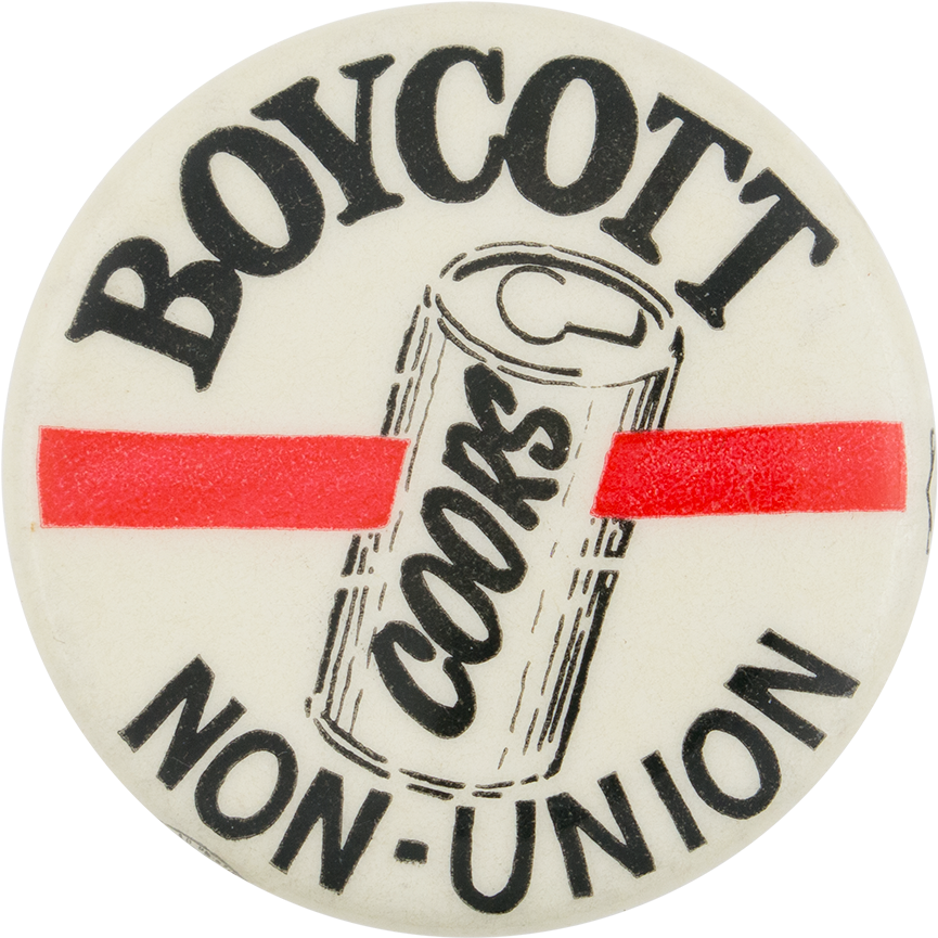 Boycott Coors - Circle - Free Transparent PNG Download - PNGkey