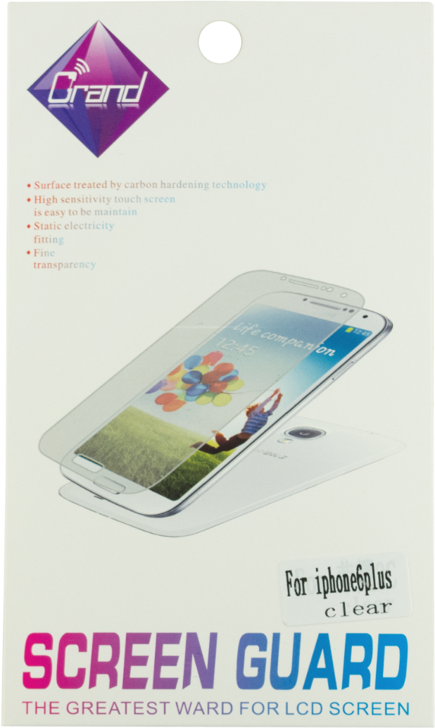 Download Iphone 6s Plus Clear Screen Protector - Screen Protector PNG ...