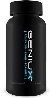 Download Geniux Brain Supplement Review - Geniux Bottle PNG Image with No Background - PNGkey.com
