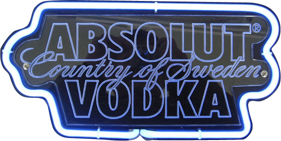 Download Absolut Vodka 3d Neon Sign - Logos De Absolut Vodka Png PNG ...