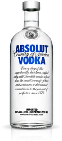 Download Absolut Vodka 750ml - Absolut Vodka Bottle Png PNG Image with ...