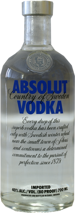 Download Absolut Blue - Absolut Vodka PNG Image with No Background ...