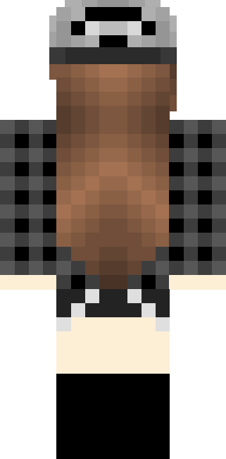 Download Cute Skins For Minecraft Brown Hair PNG Image with No ...